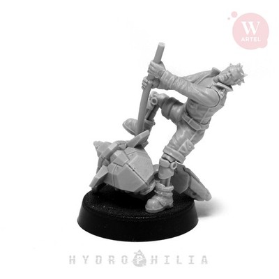 X1 Hydrophilia Punk Vandal Resin not Original Mounted Painted W Artel ...