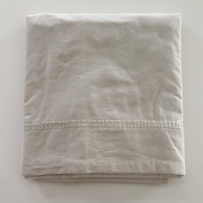 WAMSUTTA 100% Cotton Flat Sheet : Beige / Light Tan, Twin XL - 63 x 98 ...