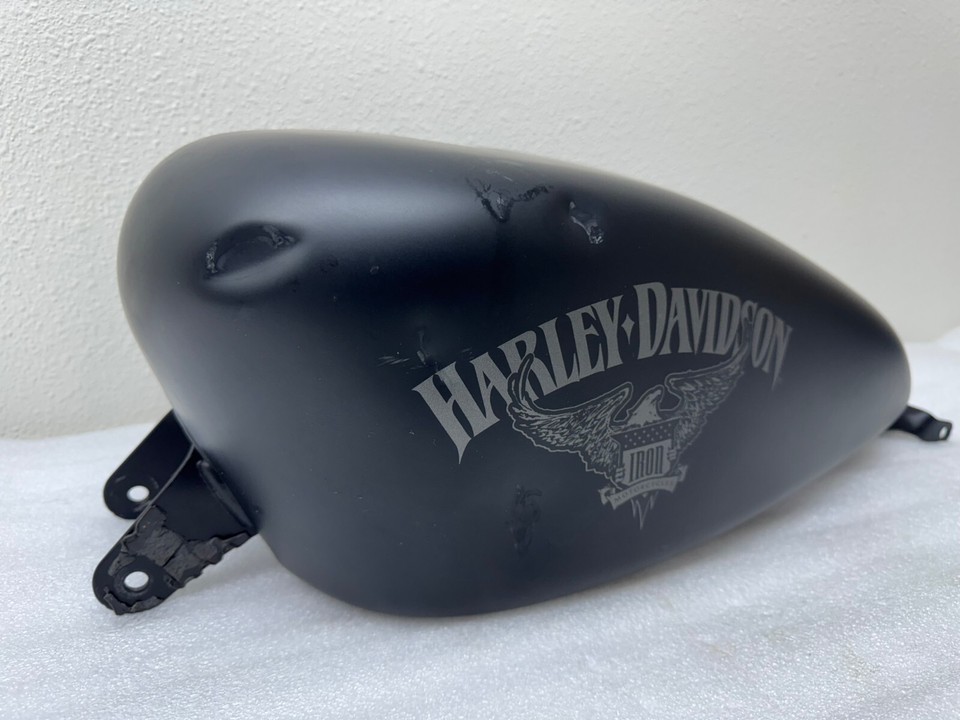 07-22 Harley XL883N Iron OEM Gas Fuel Tank XL 883 1200 Sportster Denim ...