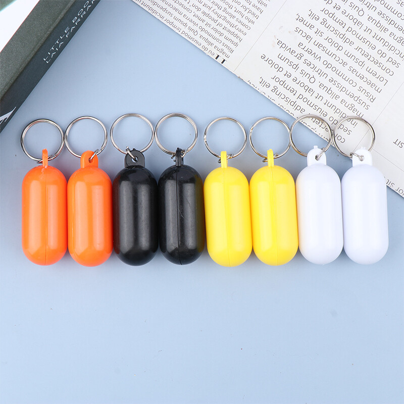 2Pcs Boat Kayak Floating Keyring Buoyant Key Ring Float Keychain Boat ...