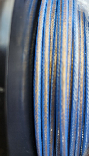 NEW 1297' Carlisle NetFlight Quad Shielded Ethernet Cable NF24Q100 BLUE ...