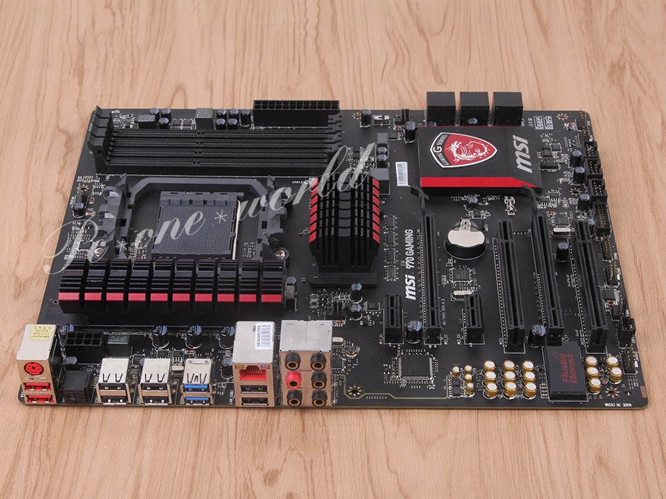 MSI 970 GAMING Motherboard MS-7693 AMD 970 Socket AM3+ DDR3 100% ...