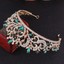 55 Styles Green Crystal Queen Princess Tiara Crown Wedding Prom Queen ...