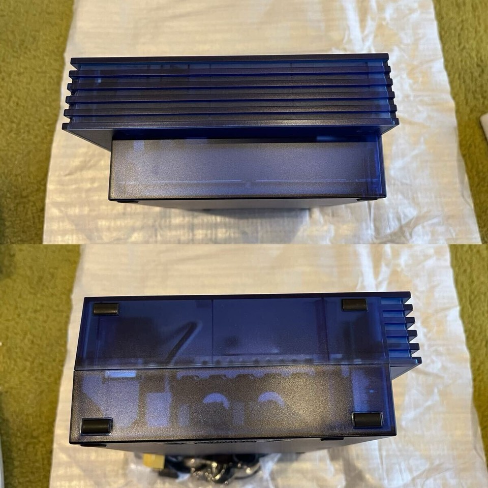 Sony PlayStation 2 PS2 SCPH-37000L Ocean Blue Console Limited Color ...