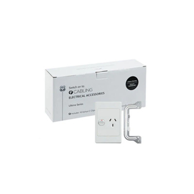 10Pcs Vertical Ultima Single Power Point 250V 10A | eBay