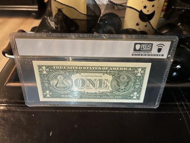 1995 $1 FEDERAL RESERVE WEB NOTE ATLANTA FR.1923-F FD BLOCK PCGS GEM 67 ...