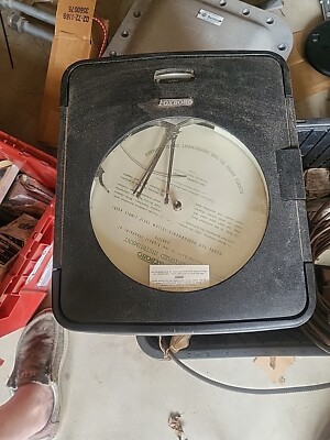 VINTAGE FOXBORO,MODEL 40, Temp & Pneumatic Receiver SERIAL NO. 3271744 ...