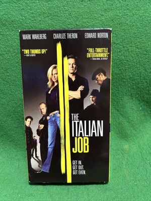 The Italian Job VHS 2003 Paramount Watermark ( New Open Box ...