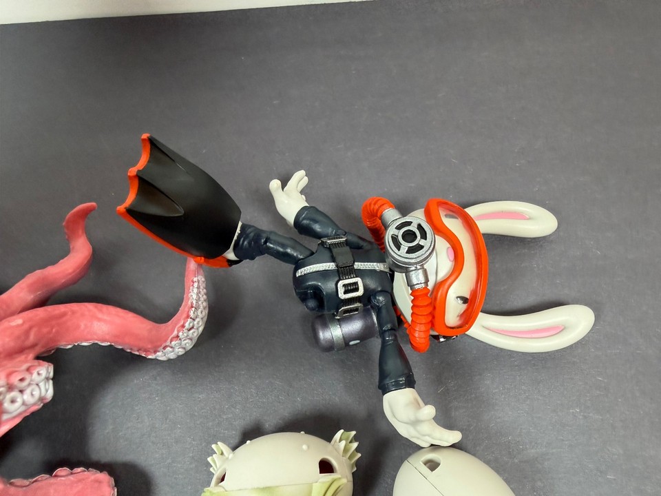Boss Fight Studio Sam & Max SCUBA MAX WITH RATZO Action Figure Set | eBay