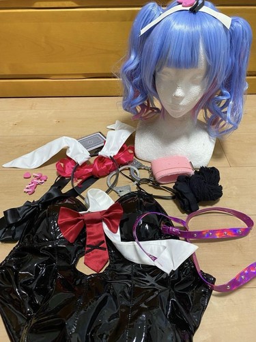 Rabbit Hole Hatsune Miku Cosplay Wig XS Female Bunny Suit Accessories ...