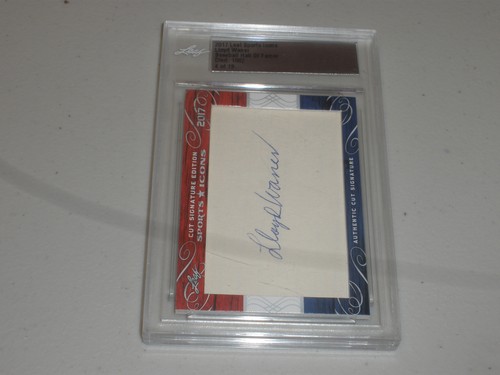 2017 Leaf Sports Icons Cut Signature Autograph Auto Lloyd Waner 4/19 | eBay