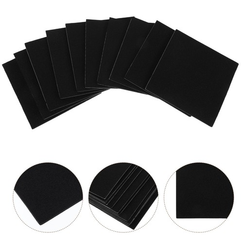 10 Pcs Gas Gasket Material Neoprene Foam Pad Insulation Square Shock ...