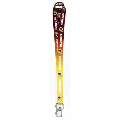 Washington Redskins PSG Two Tone Logo Lanyard Bottle Opener Keychain ...