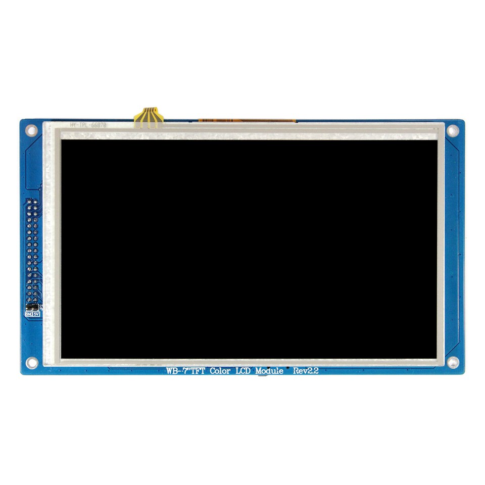 7 in 800x480 TFT LCD MCU Interface SSD1963 Controller Resistive Touch ...