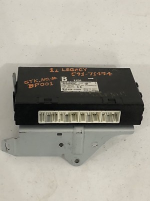 2011 Subaru Legacy Outback Theft Integrated Control Module 88281AJ52A ...