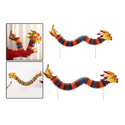 3D Chinese New Year Paper Dragon Garland Spring Festival Dragon for ...