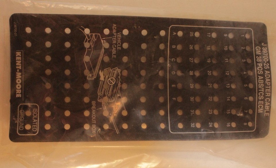 KENT-MOORE UNIVERSAL BREAKOUT BOX 100 PINOUTS #J 39700 | eBay