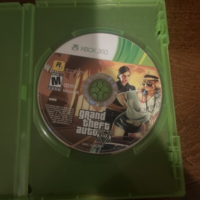 Grand Theft Auto 5 V Xbox 360- Disk Two | eBay