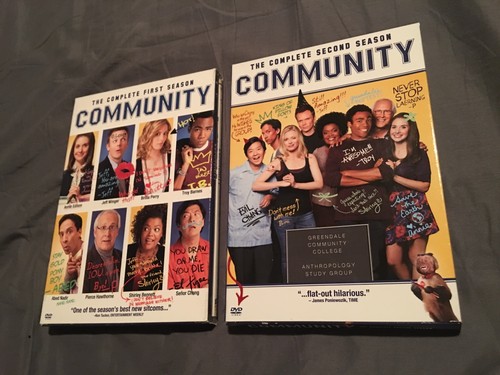 COMMUNITY SEASONS 1 & 2, DVD, 8-DISC SET | eBay