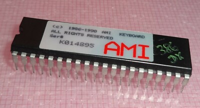 AMI keyboard encoder keyboard chip aus alten PC´s 286 386 486 DIP ...