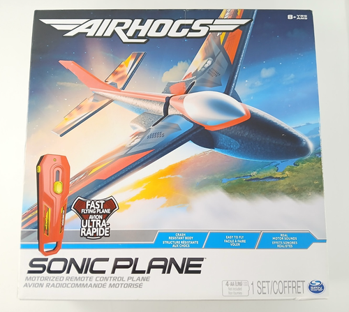 Air Hogs SONIC PLANE Remote Control RC Fast-Flying Airplane Toy w ...