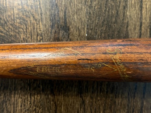 VTG BASEBALL BAT WOOD EBERLY & ORRIS MFG CO. WILLIAMS TYPE | eBay