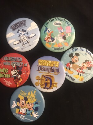 Disneyland Buttons | eBay