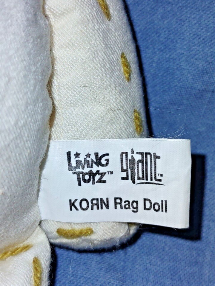 KORN RAG DOLL & PROMO STICKER + 2 KEYCHAINS BUNDLE ASYLUM + ISSUES Y2K ...