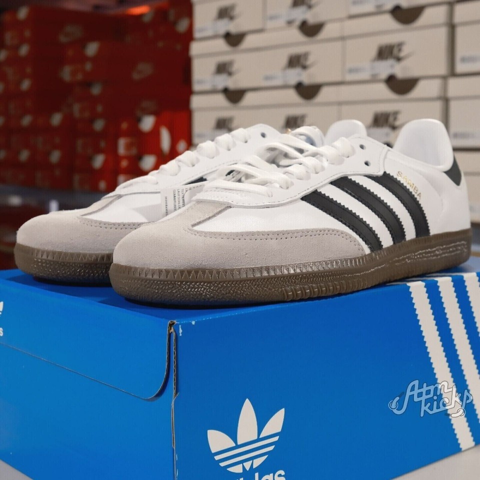 Adidas Samba OG Cloud White Core Black (GS) IE3675 Youth|Women's | eBay