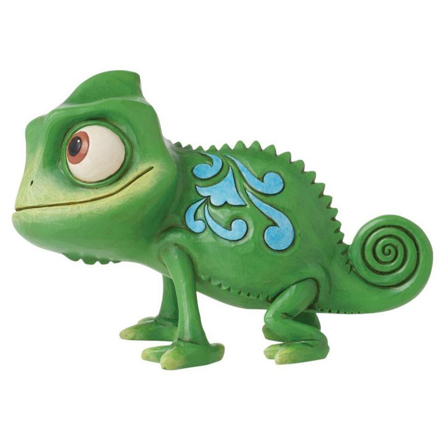 * New JIM SHORE DISNEY Figurine PASCAL Rapunzel Tangled Chameleon ...