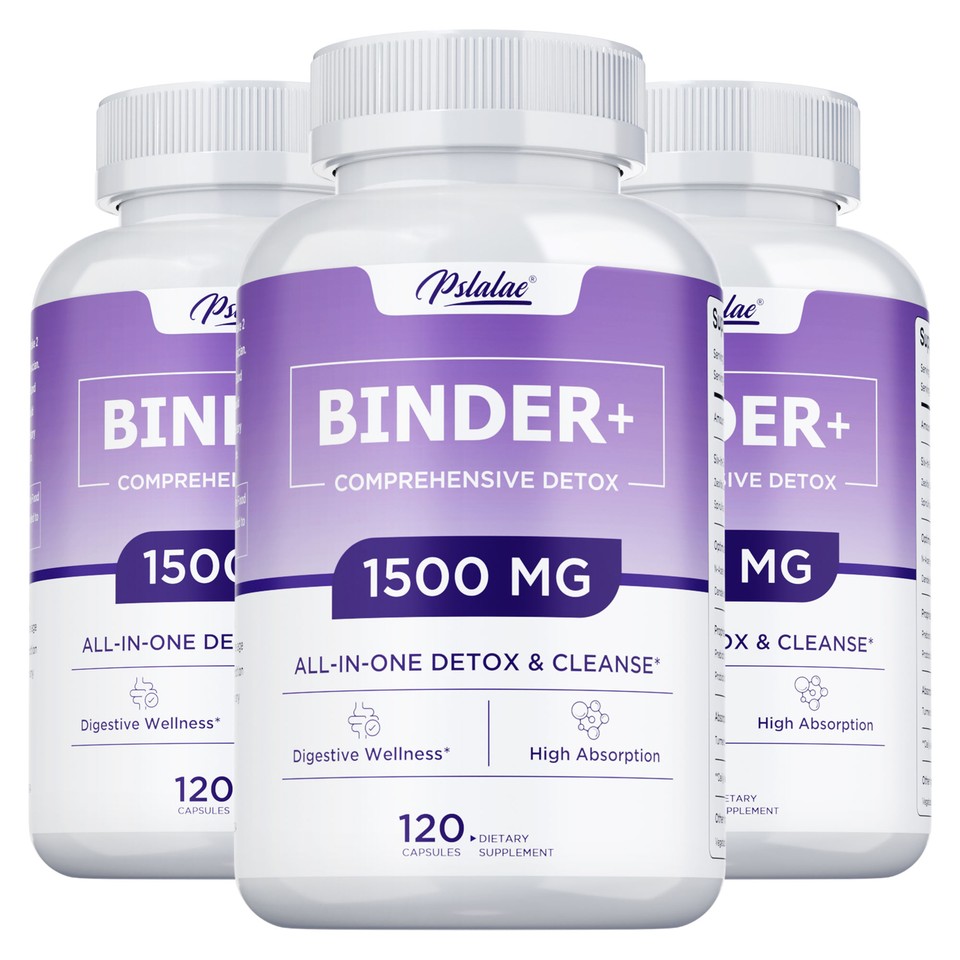 Binder Detox - Activated Carbon, Zeolite - Detox Support, Natural ...