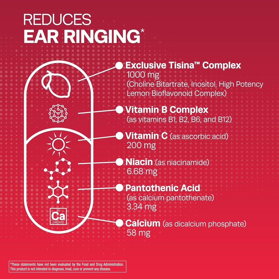 Lipo Flavonoid Plus, Tinnitus Relief For Ringing Ears, OTC Flavonoid ...