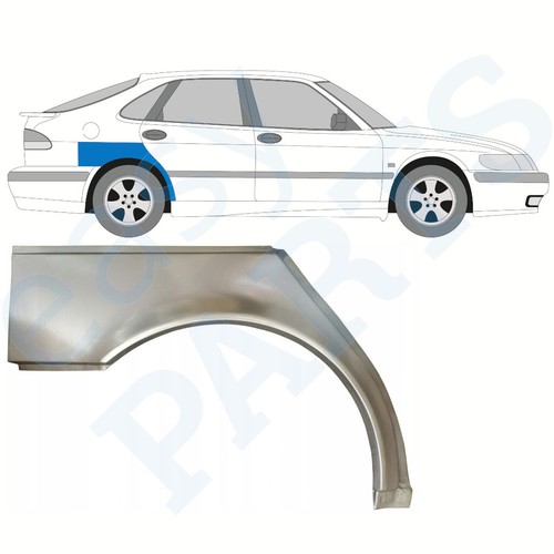 SAAB 9-3 1998-2002 5 DOOR REAR WHEEL ARCH REPAIR PANEL REAR WING ...