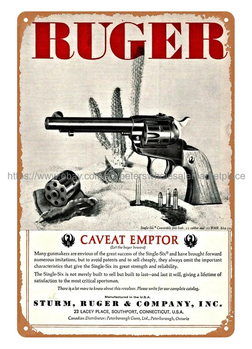 Ruger Gun Signs