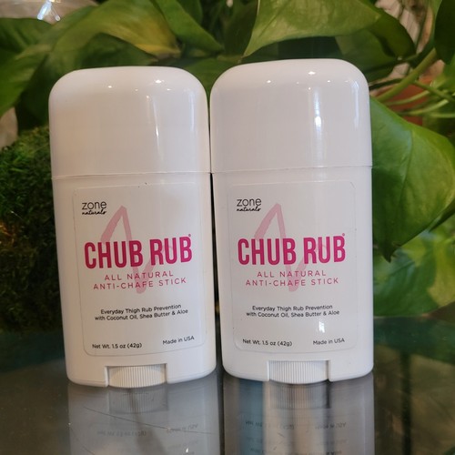 2 Pack Zone Naturals CHUB RUB Anti Red Bumps Friction Thigh Booty ...