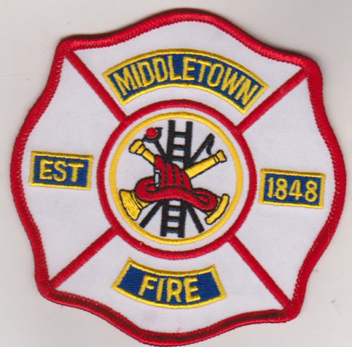 Middletown CT & Montclair NJ Fire Department patches shipped from ...