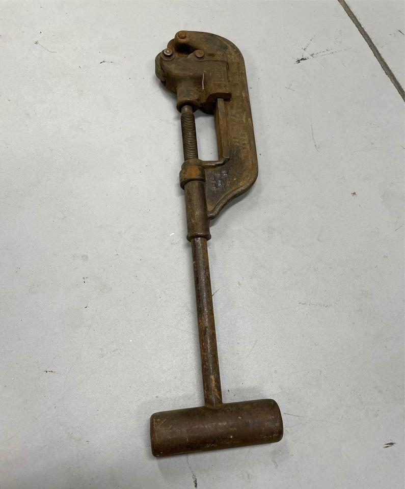Vintage Antique Trimo Pipe Cutter Trade Mark N 2 Roxbury MA USA 1/4 To ...
