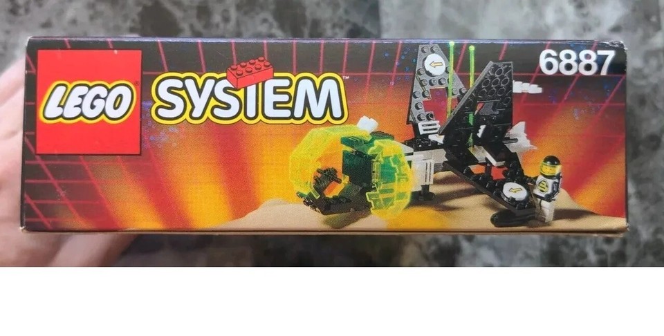 LEGO Space 6887 Blacktron Allied Avenger - NEW - SEALED BOX - 1991 ...