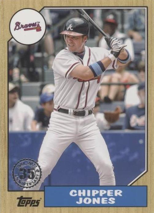 2022 Topps Series 1 - 1987 Topps Baseball 35th Anniversary Chipper ...