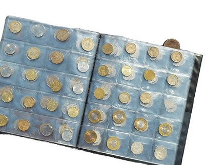 200 Large Pockets Coin Album for Collection (Large) - Big Pockets for ...