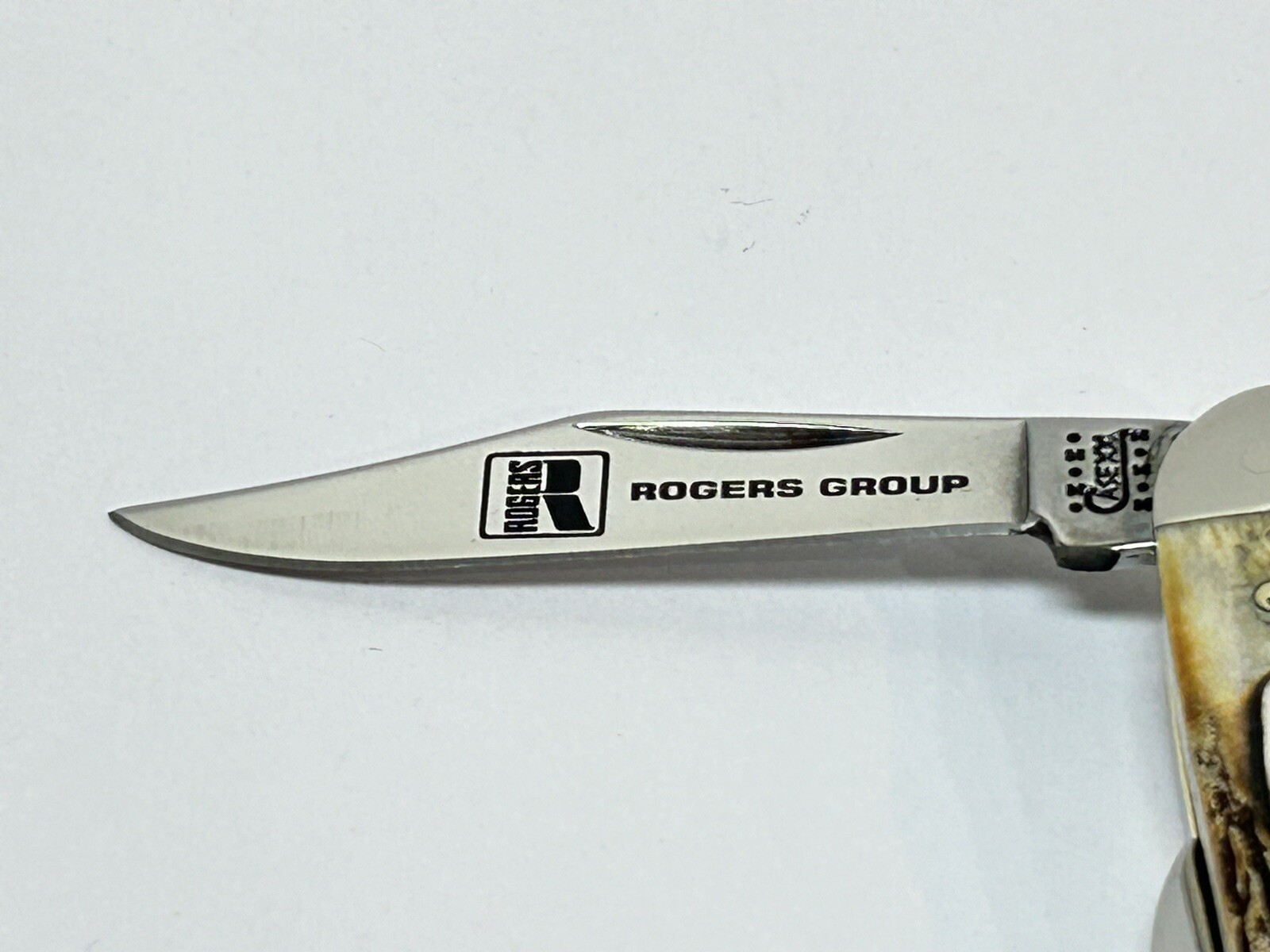 CASE XX GENUINE STAG MINI COPPERHEAD POCKET KNIFE ROGERS GROUP 52109X ...