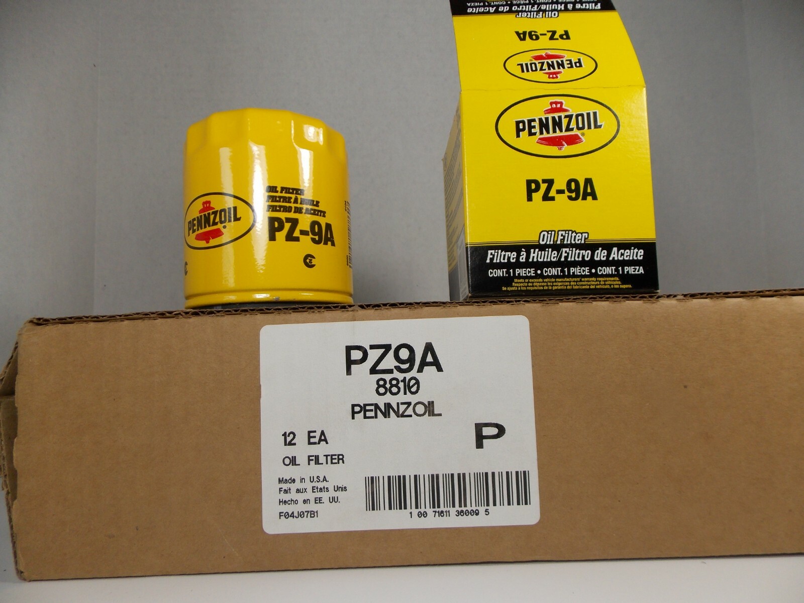 PENNZOIL PZ9A - cross reference oil filters | oilfilter-crossreference.com