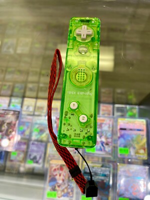 Nintendo Wii Gree Rock Candy Wiimote Remote Game Controller w/ Strap ...