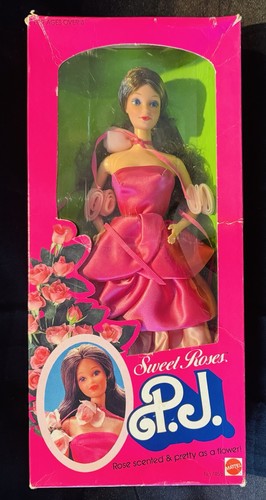 Vintage 1983 Barbie Sweet Roses PJ Steffi face doll 7455 NRFB Superstar ...