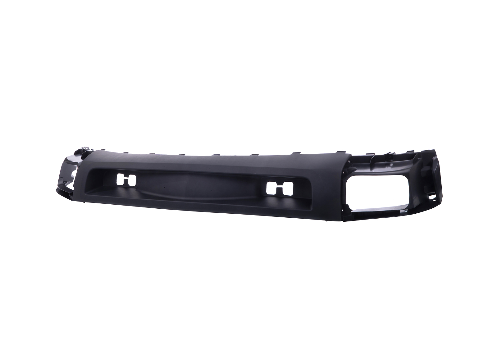 GM1092192 Front BUMPER DEFLECTOR for Chevy Silverado TEXTURED BLACK ...