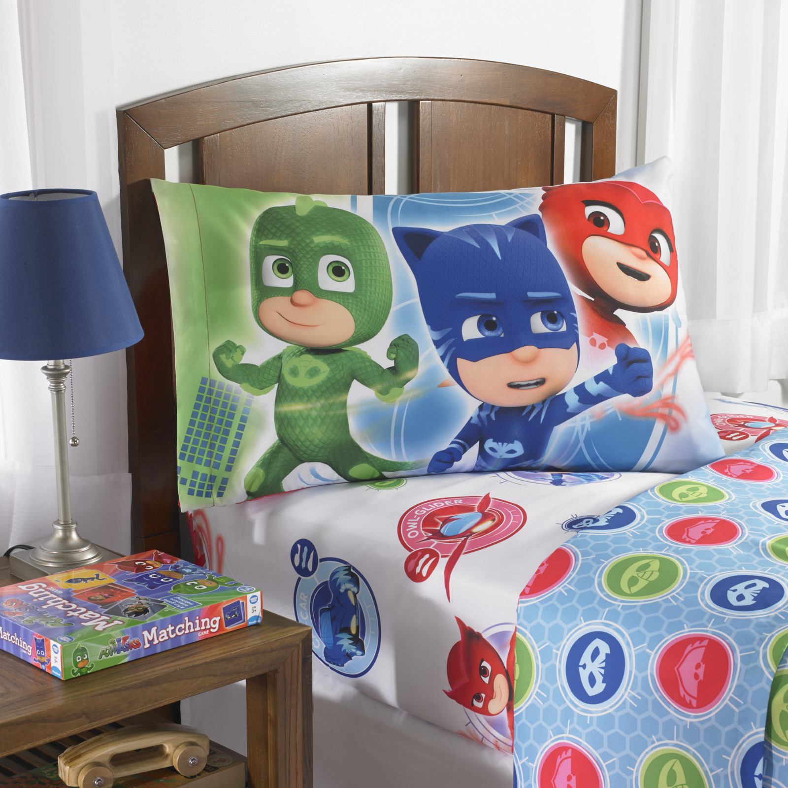 PJ Masks Bed In A Bag FULL SIZE Bedding Set REVERSIBLE KIDS ROOM SHEET ...