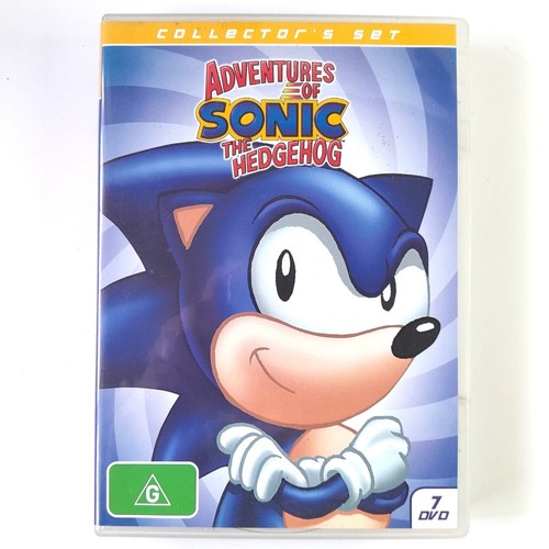 Adventures of Sonic the Hedgehog Collector's Set of 7 DVDs 65 Episodes ...