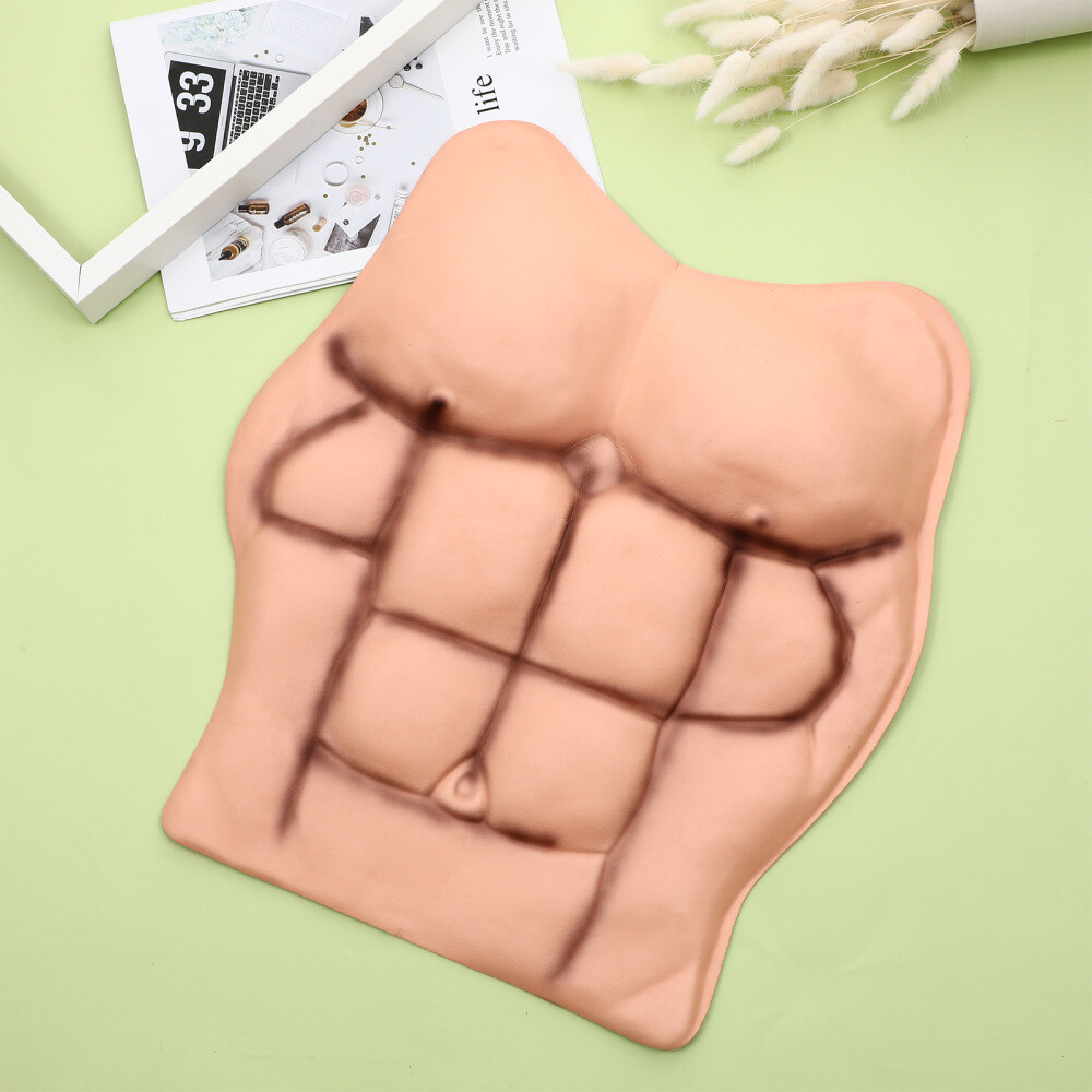 Torso Mucle Party Decoration Cosplay Costume Prank Game Short Sleeve ...