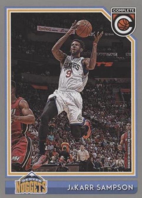2016-17 Panini Complete - JaKarr Sampson #232 Silver for sale online | eBay