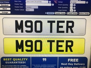 Cheap Personalised Registration Private Cherished DVLA number plate | eBay